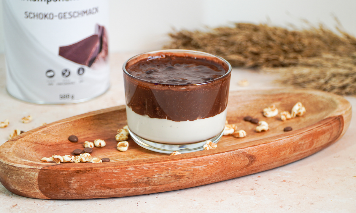 Schoko-Cerealien-Dessert [eiweißreich] - VitaMoment