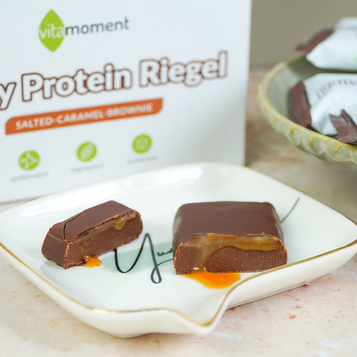 Protein-Riegel | 15g Eiweiß | nur 201 Kcal | ohne Zuckerzusatz