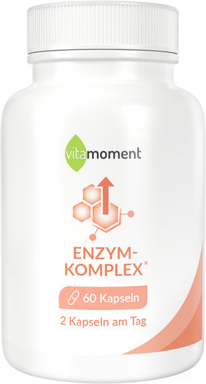 Enzym-Komplex Kapseln mit 5 Verdauungsenzymen