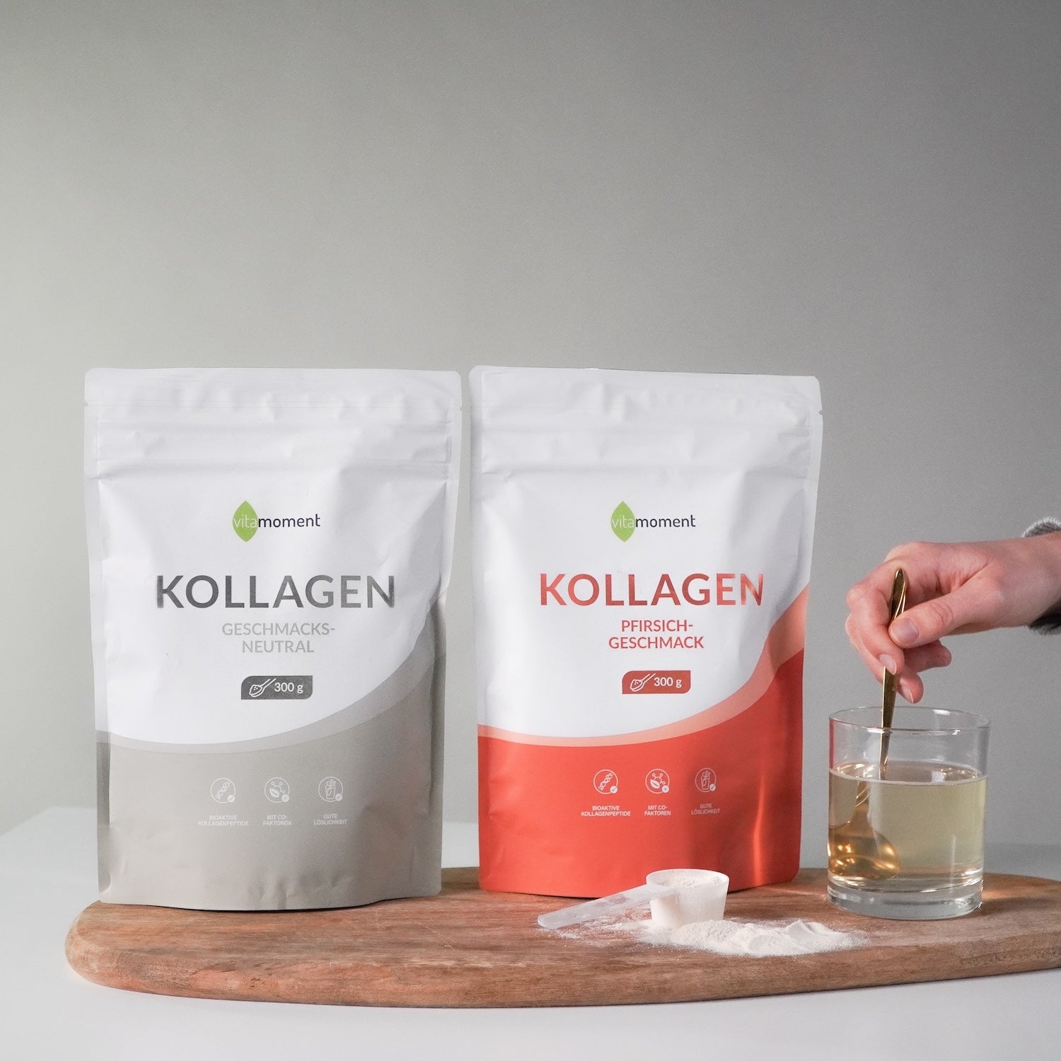 Kollagen-Pulver 300 g Kollagen-Hydrolysat vom Weiderind