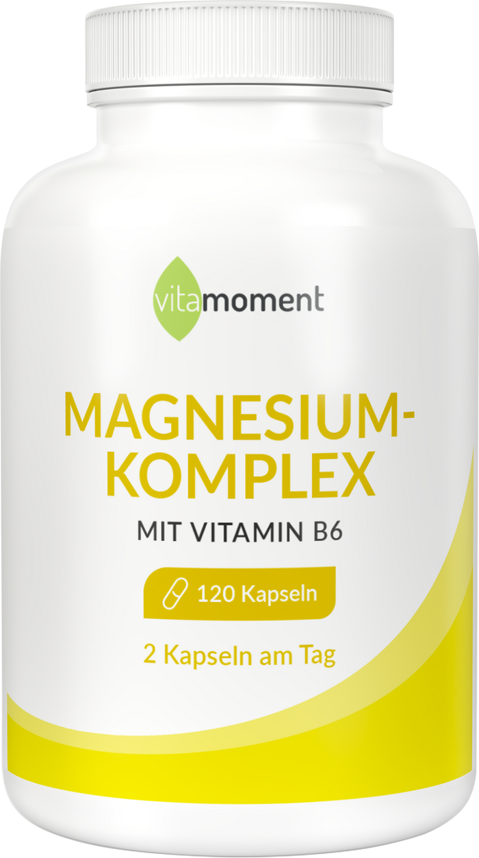 Magnesium-Komplex ️ Kapseln für Nerven, Muskeln & Knochen