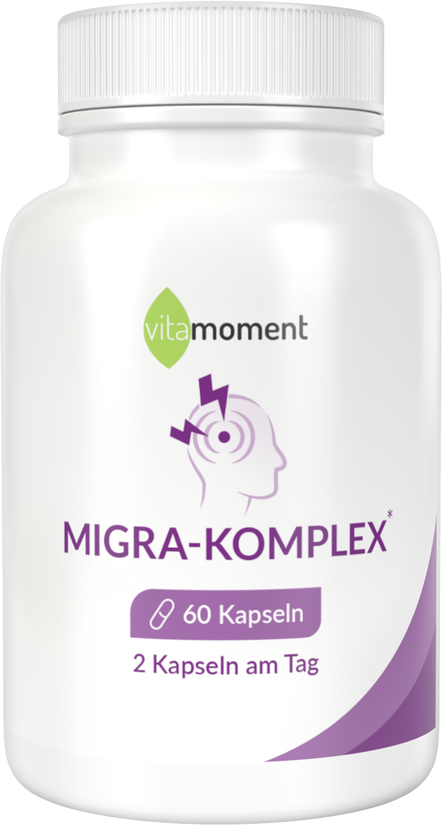 Migra-Komplex ️ Natürliches Mittel bei Kopfschmerzen & Migräne