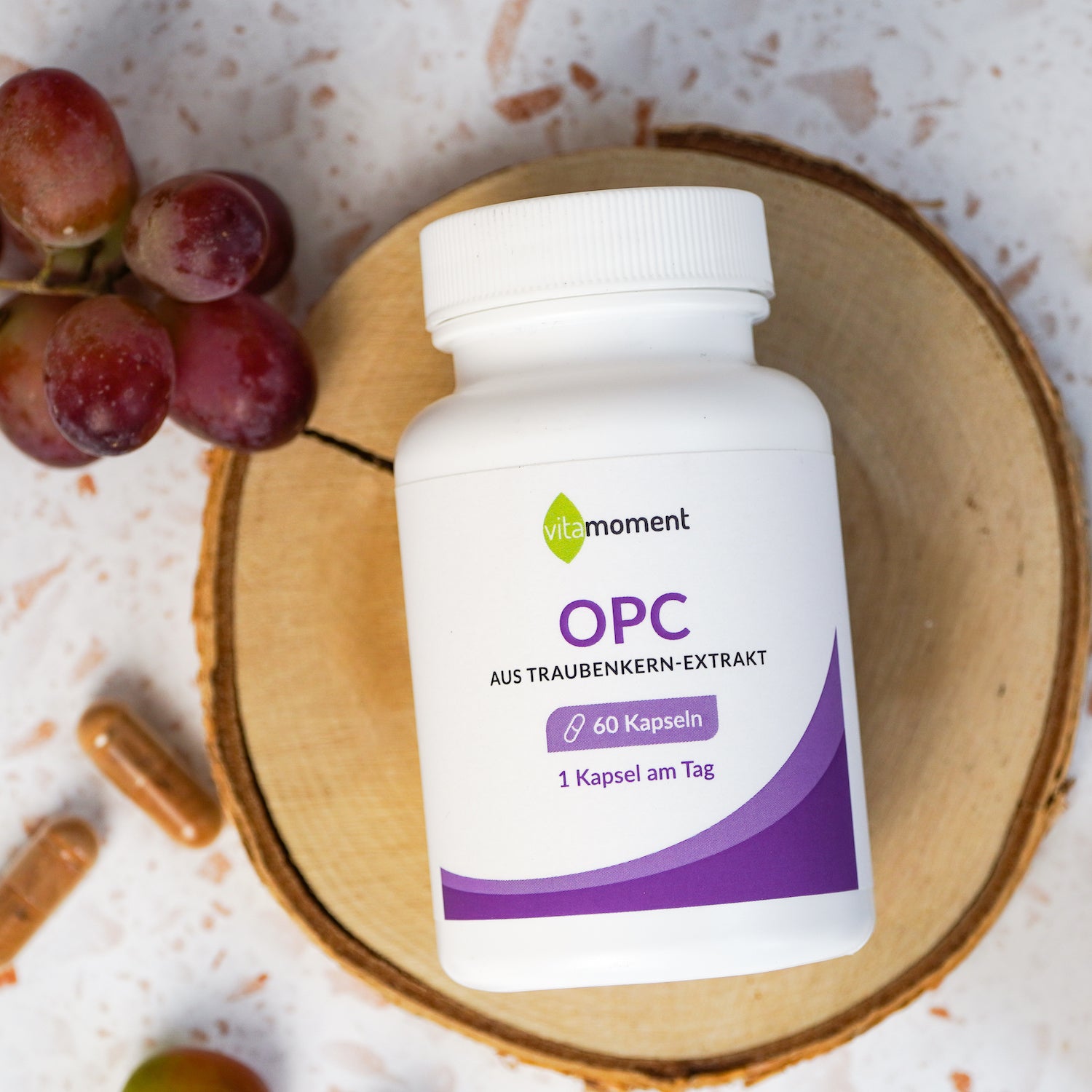 OPC Traubenkernextrakt Kapseln (60 St.) | hochdosiert