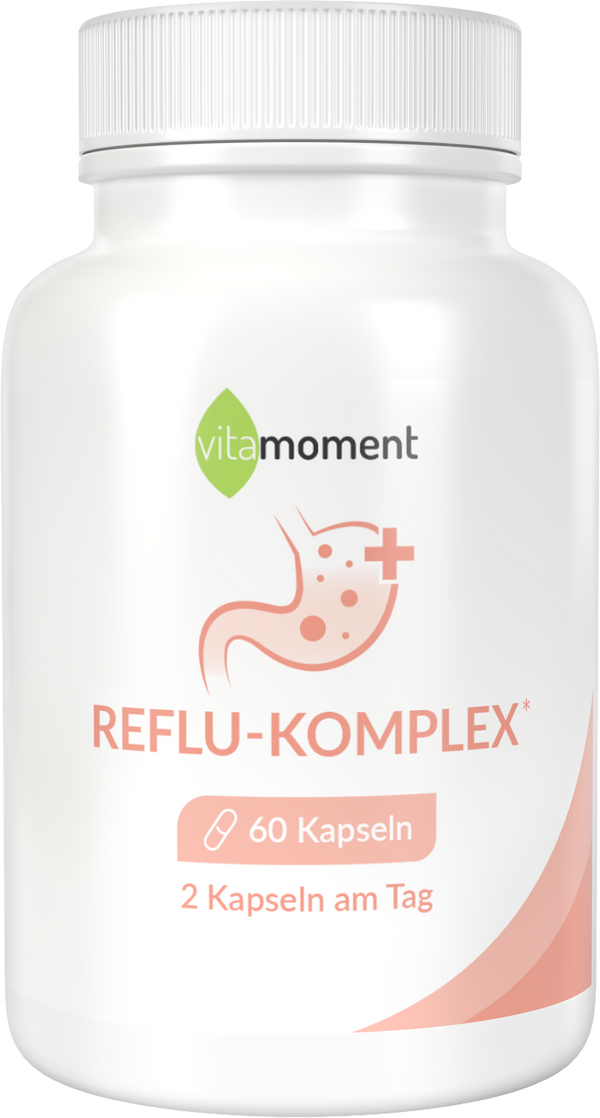 Reflu-Komplex ️ Kapseln gegen Refluxbeschwerden