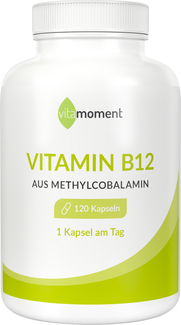 Vitamin-B12-Kapseln aktiv als Methylcobalamin (120 St.)